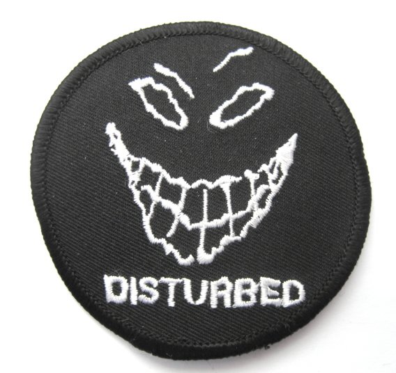 Disturbed Evil Smiley Patch