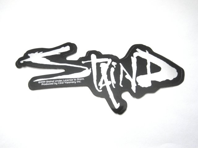 Staind Chrome Logo Sticker