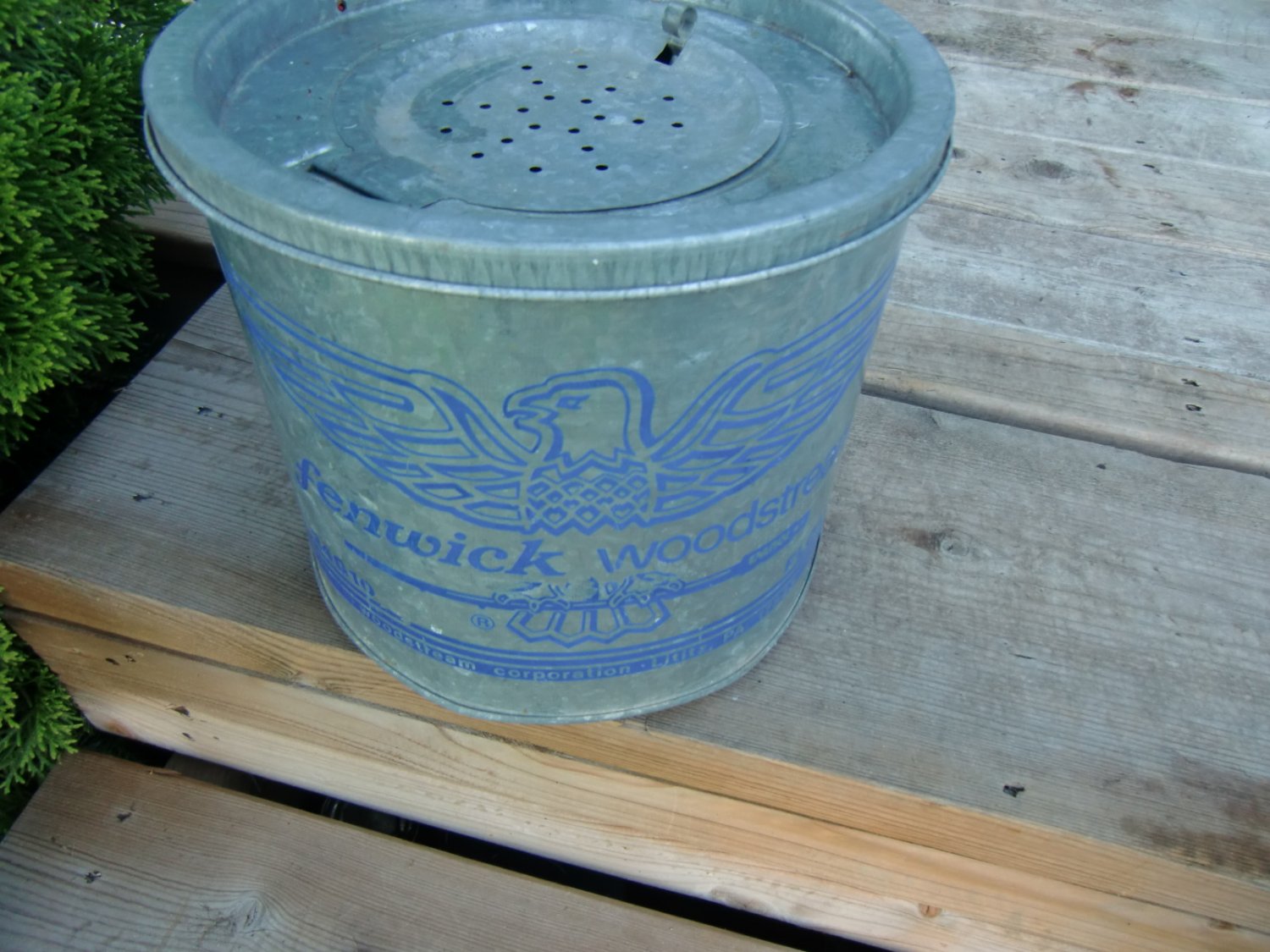 Vintage FENWICK wOODSTREAM Minnow Floating Bucket