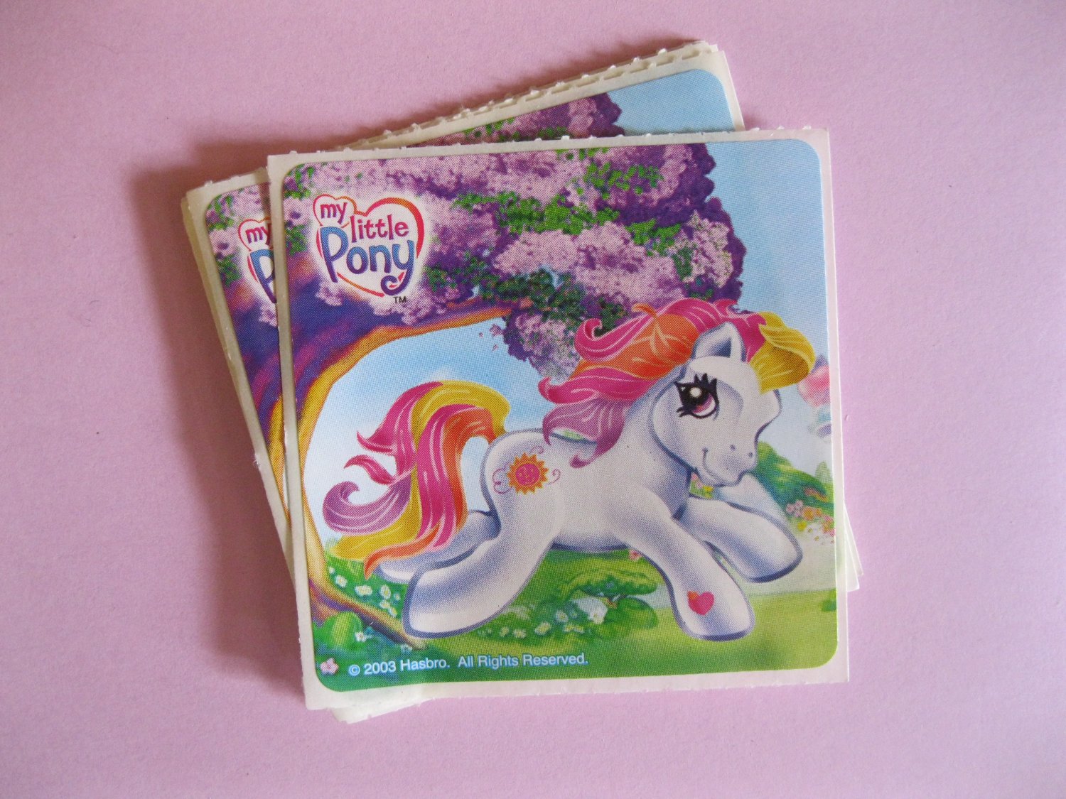 My Little Pony G3 : 2.5' cx 2.5' Sticker : Sunny Daze
