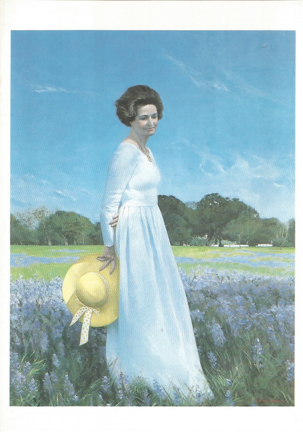 Lady Bird Johnson postcard (#30)