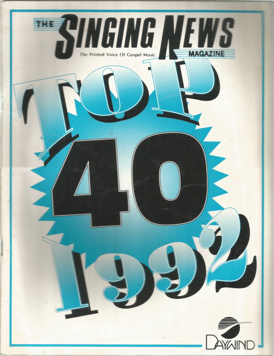 The Singing News Magazine- Top 40 - 1992