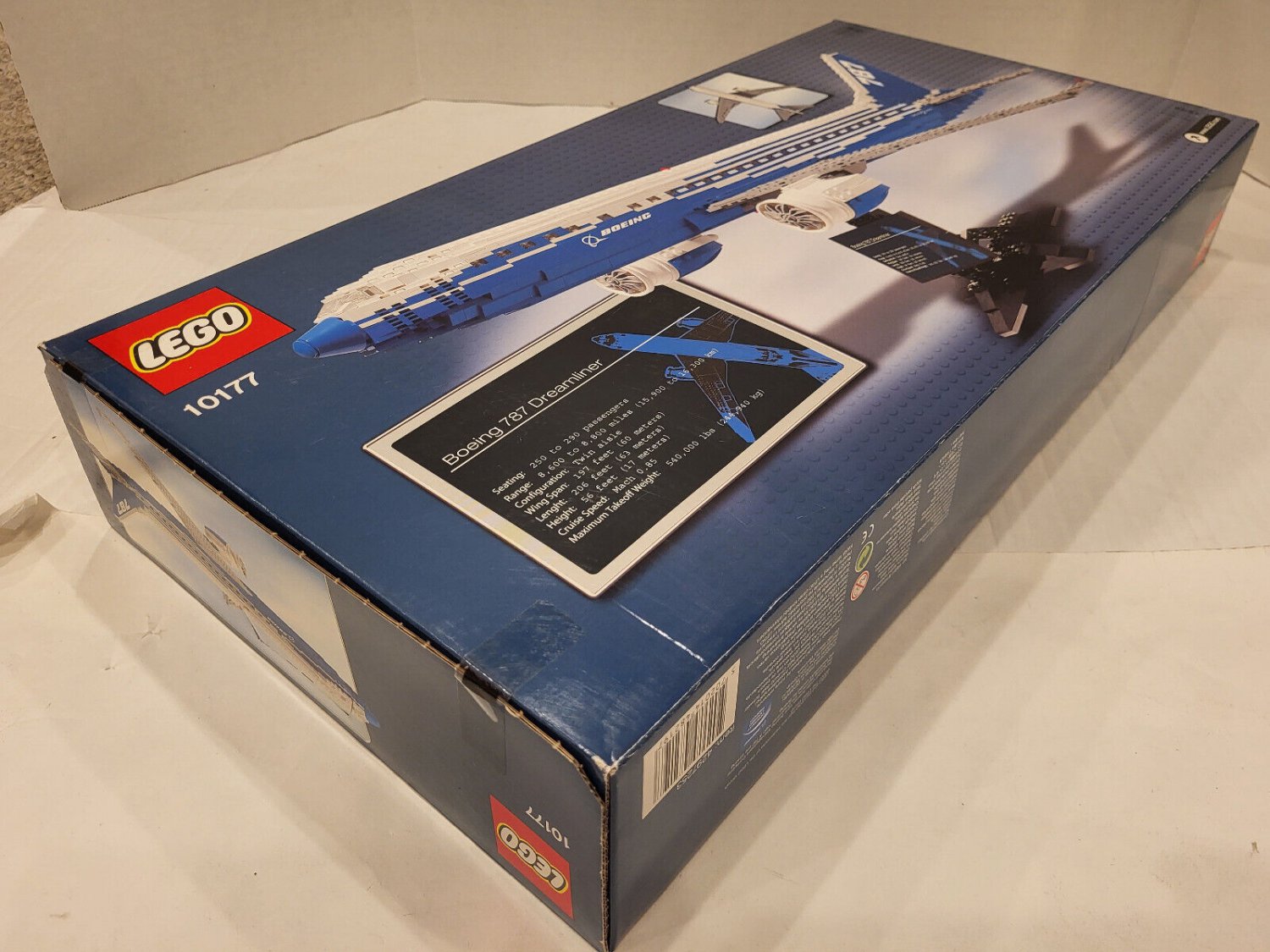 LEGO Sculptures Set 10177 Boeing 787 Dreamliner - NEW IN BOX SEALED - NIB