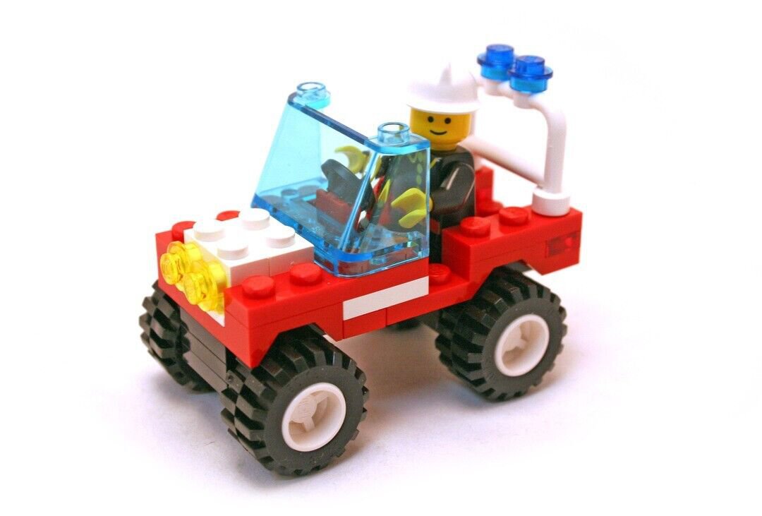 LEGO Town Set 6511 Fire Rescue Runabout + Instructions 100% Complete