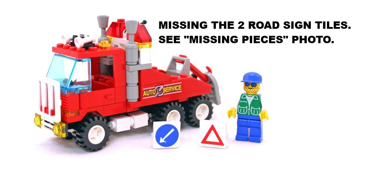 LEGO Town 6670 Rescue Rig Tow Truck Breakdown Wrecker NEAR MINT