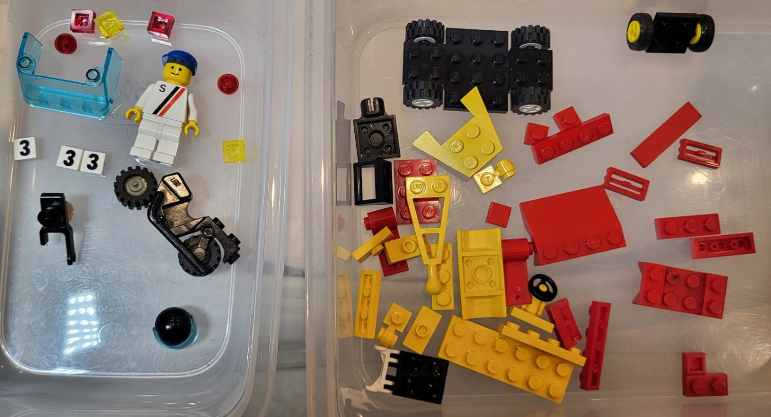 LEGO 6644 Road Rebel Motocross Transport NEAR MINT