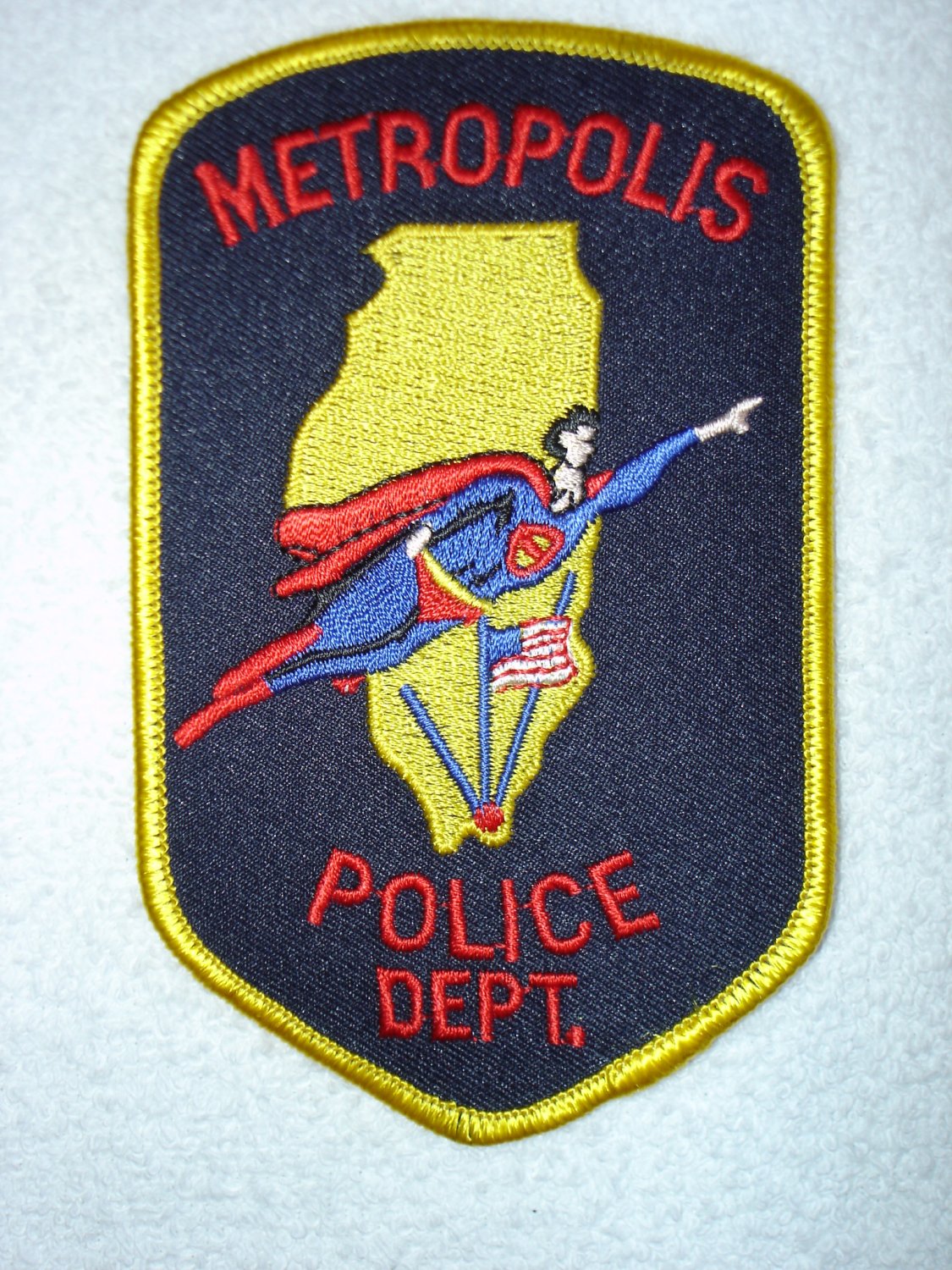 Metropolis Police Department patch