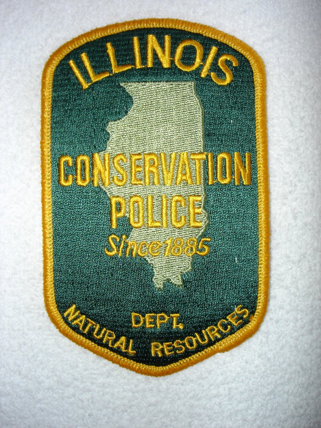 Illinois Department of Natural Resources Conservation Police patch