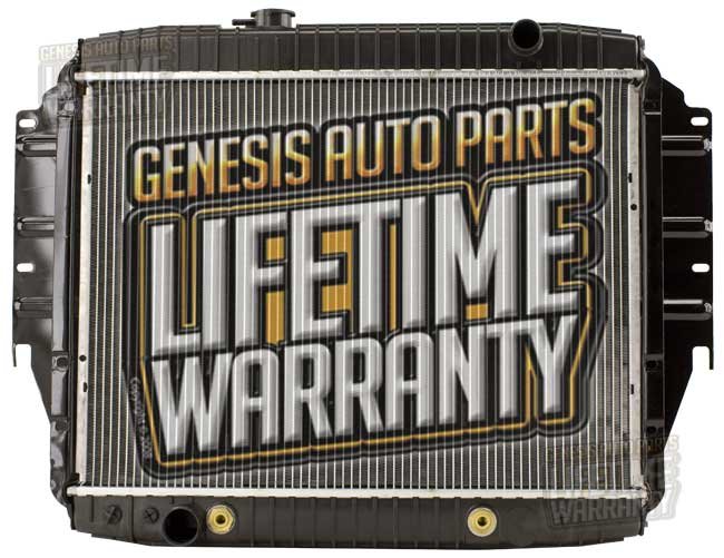 80 1981 1982 Ford E-100 Econoline Radiator 6.6L V8 400