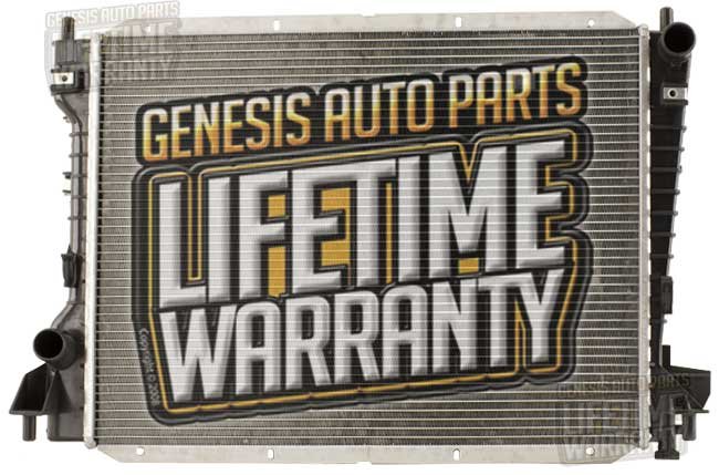 03 2004 2005 2006 2007 2008 Jaguar S-Type Radiator 4.2L V8 255