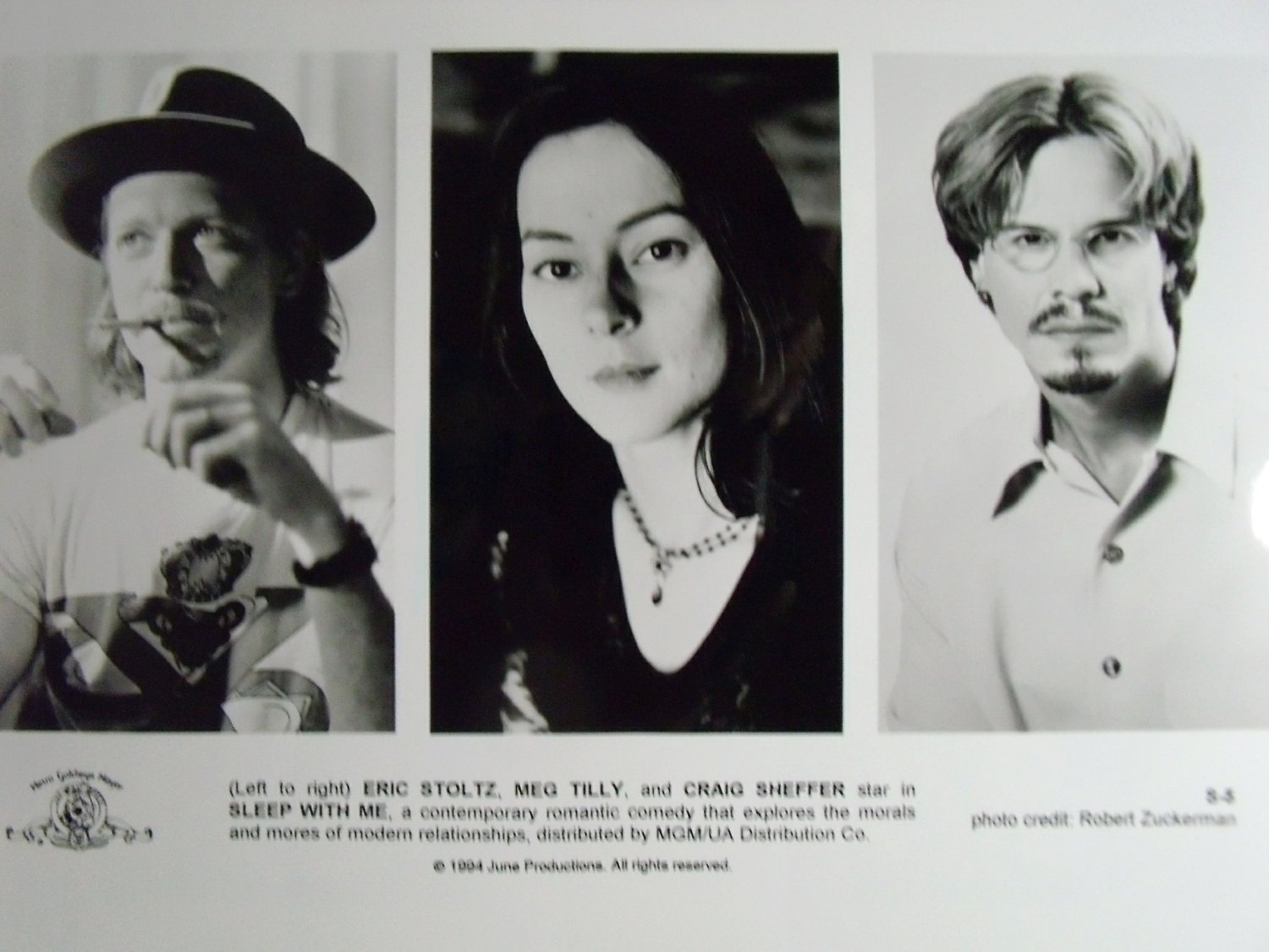 Sleep With Me 1994 photo 8x10 Eric Stoltz Meg Tilly Craig Sheffer S-5