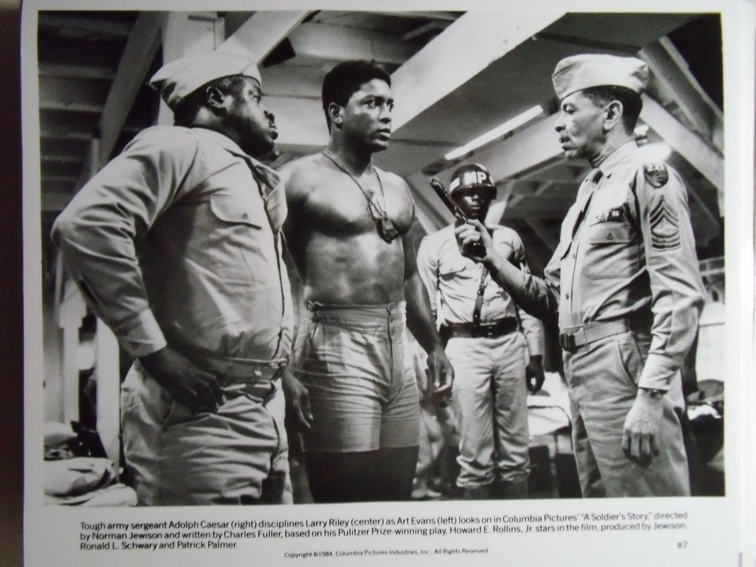 A Soldiers Story 1984 Photo 8x10 Art Evans Larry Riley Adolf Caesar 7