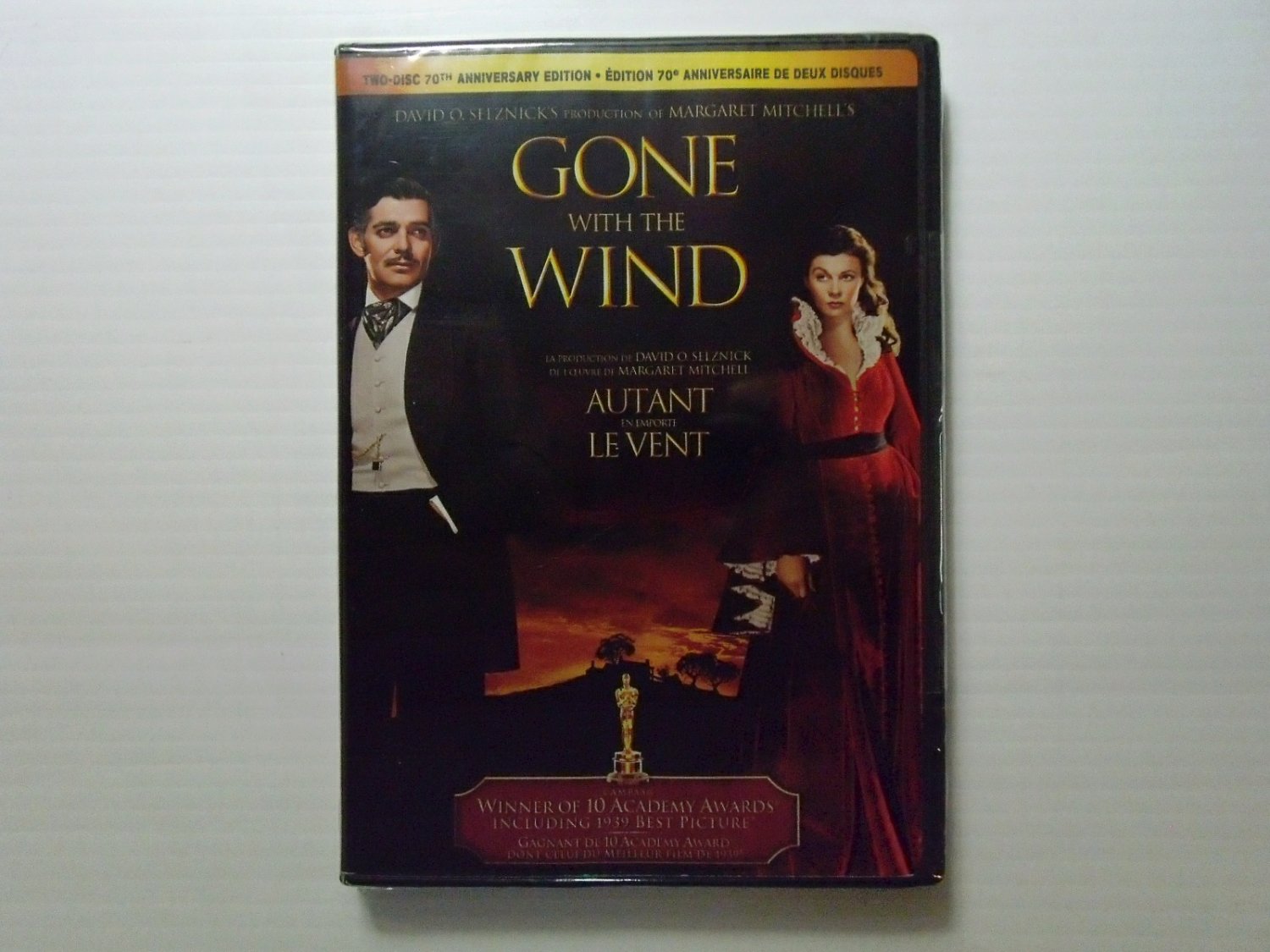 Gone With the Wind (1939) NEW DVD 2-DISC 70th ANNIVERSARY