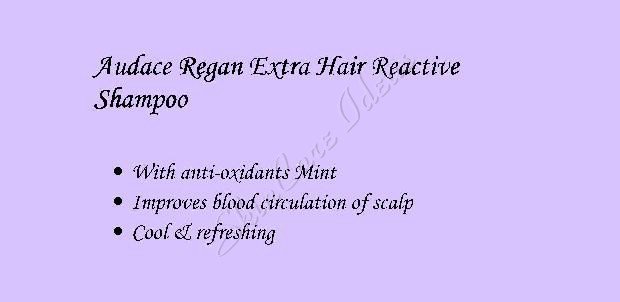 Audace Regan Extra Hair Reactive Shampoo 200ml