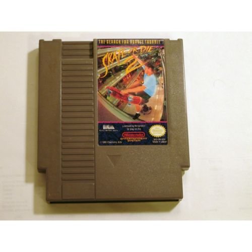 SKATE OR DIE 2 SEARCH FOR DOUBLE TROUBLE - Nintendo NES