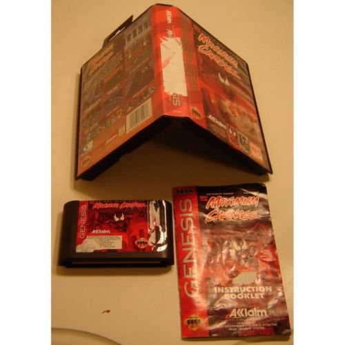 SPIDER-MAN VENOM: MAXIMUM CARNAGE COMPLETE Sega Genesis