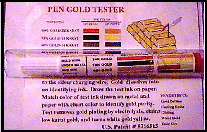 PEN GOLD TESTER