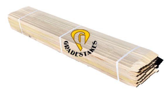 36 Inch 1 x 1 Survey Stakes (50 pcs)