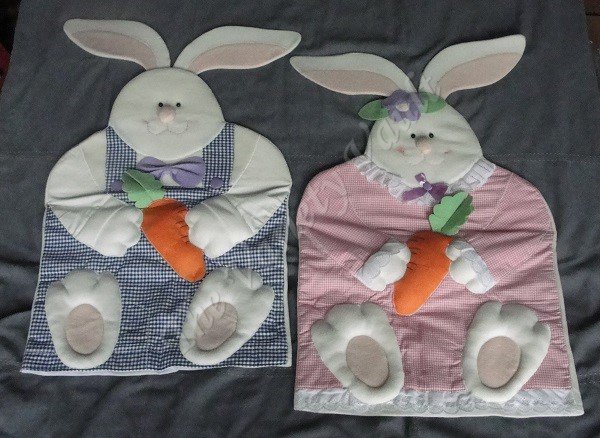 Bunny Rabbit Seat Chair Covers Easter