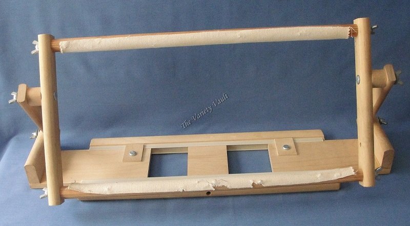 Cross Stitch Needlework Table Top Scroll Frame KS Creations