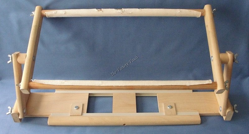 Cross Stitch Needlework Table Top Scroll Frame KS Creations