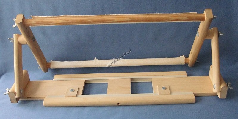 Cross Stitch Needlework Table Top Scroll Frame KS Creations