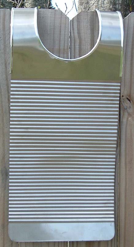 Zydeco Rubboard Frottoir Musical Washboard Stainless Scrubboard