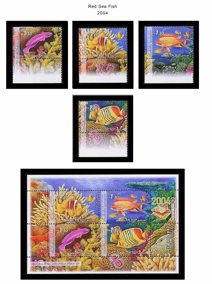 ISRAEL STAMP ALBUM PAGES CD 1948-2009 (280 color illustrated pages)