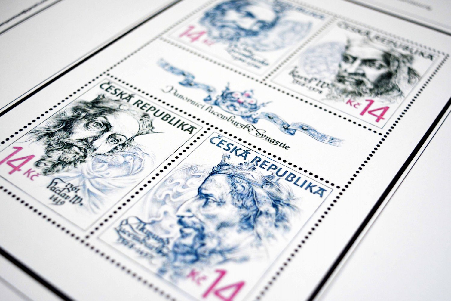 COLOR PRINTED CZECH REPUBLIC 1993-2010 STAMP ALBUM PAGES (90 ...