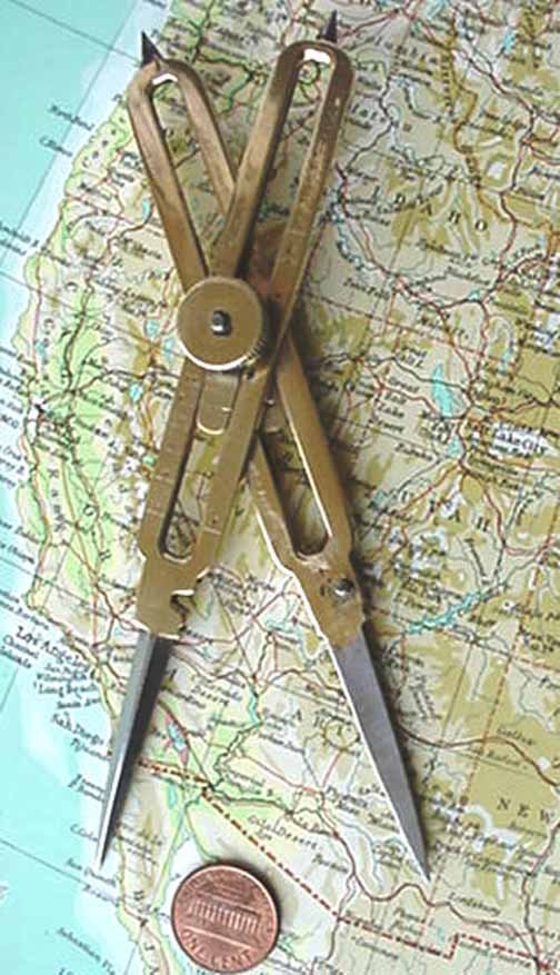 6 inch Proportional Dividers Real Brass