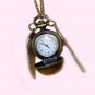 Enchanted Golden Snitch Ball Locket WATCH with silver Wings from Harry ...