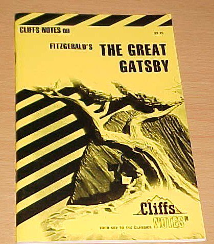 Cliffsnotes Fitzgerald's The Great Gatsby (1990, Paperback, Revised)