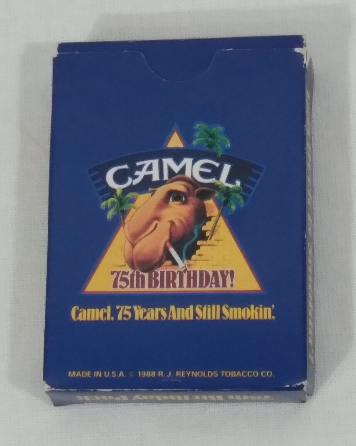 Vintage 75th Anniversary Camel Cigarettes Playing Cards Full Deck Joe ...