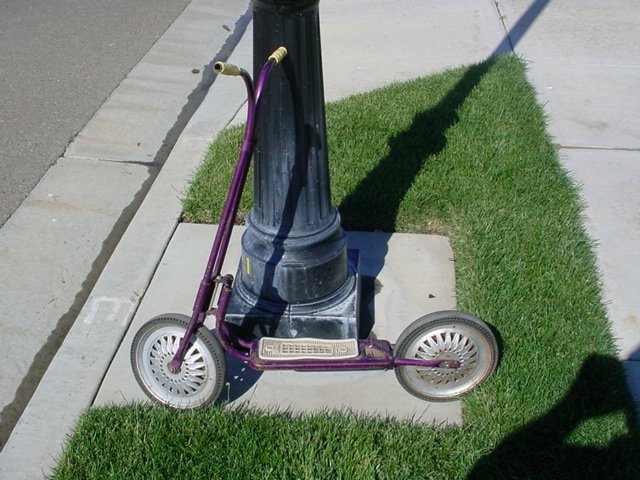 Vintage Triang Scooter All original