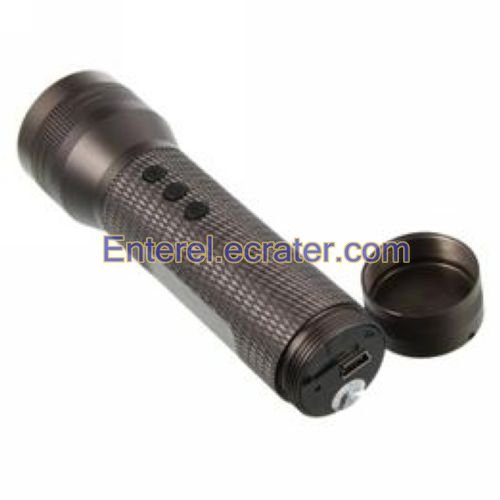 Mini IR Infrared LED Flashlight Spy Hidden Camera DVR