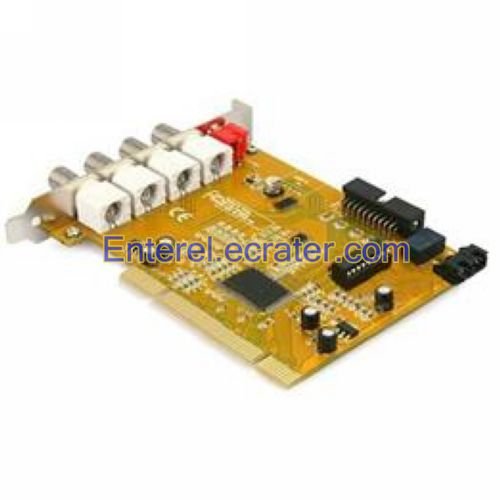 4 Channel DVR PCI Surveillance Video Capture Card SV-6805