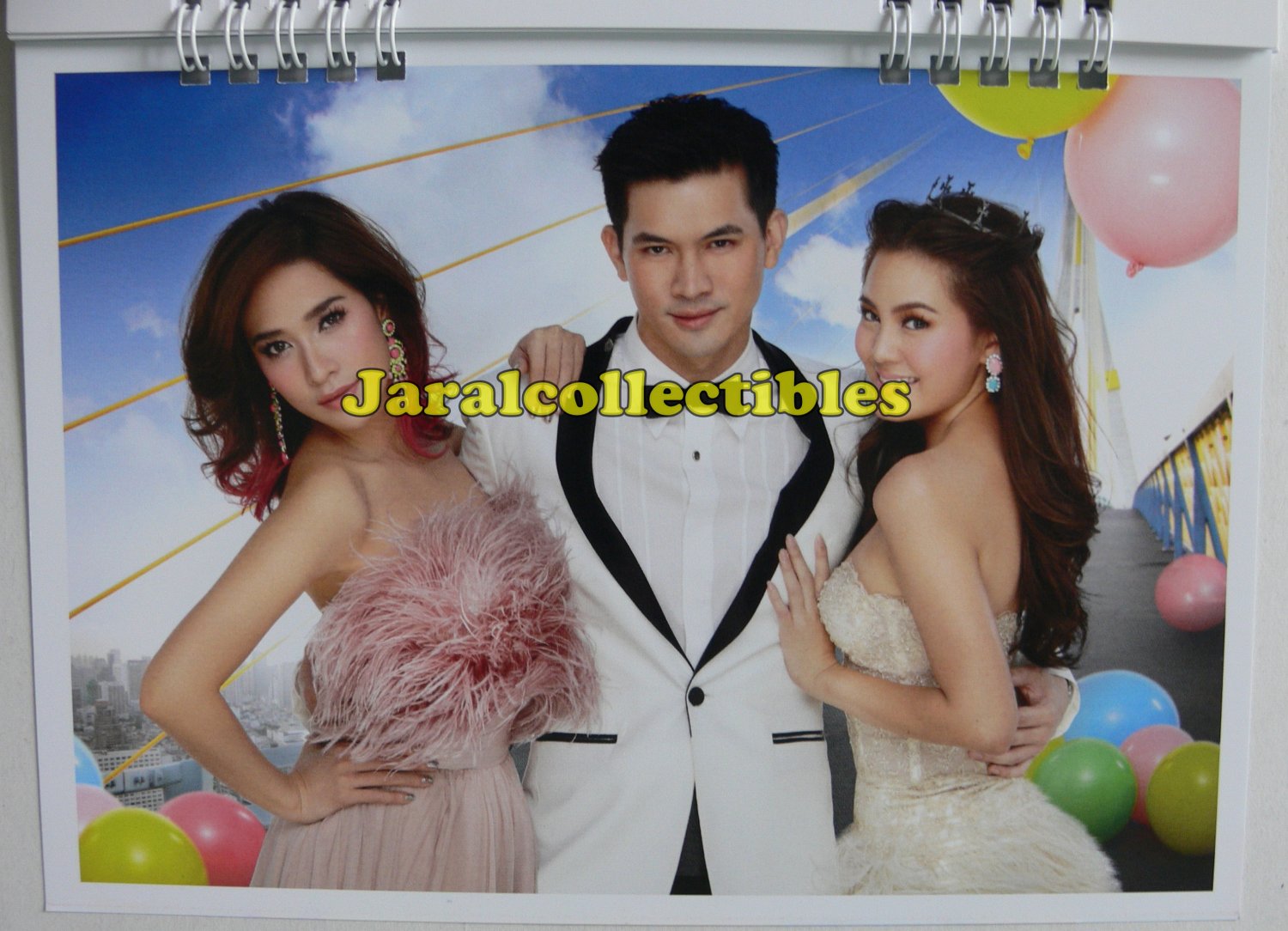 Desk Calendar 2013 Thai Lakorn Star Actor Actress Nadet Yaya Mario Boy ...