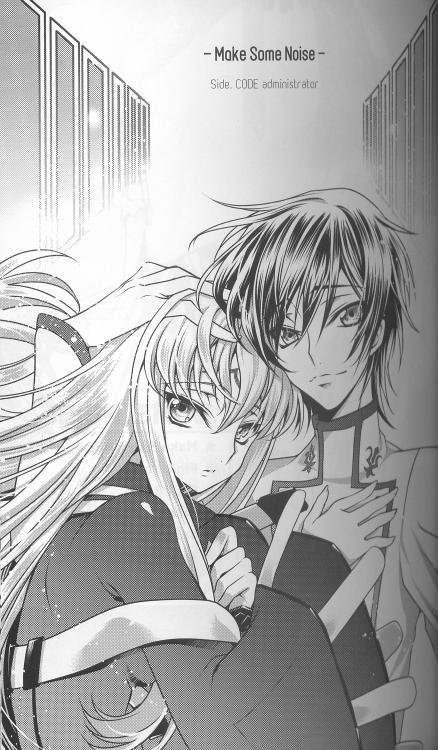 CODE GEASS DOUJINSHI / Make Some NOISE / Lelouch x C.C. RARE