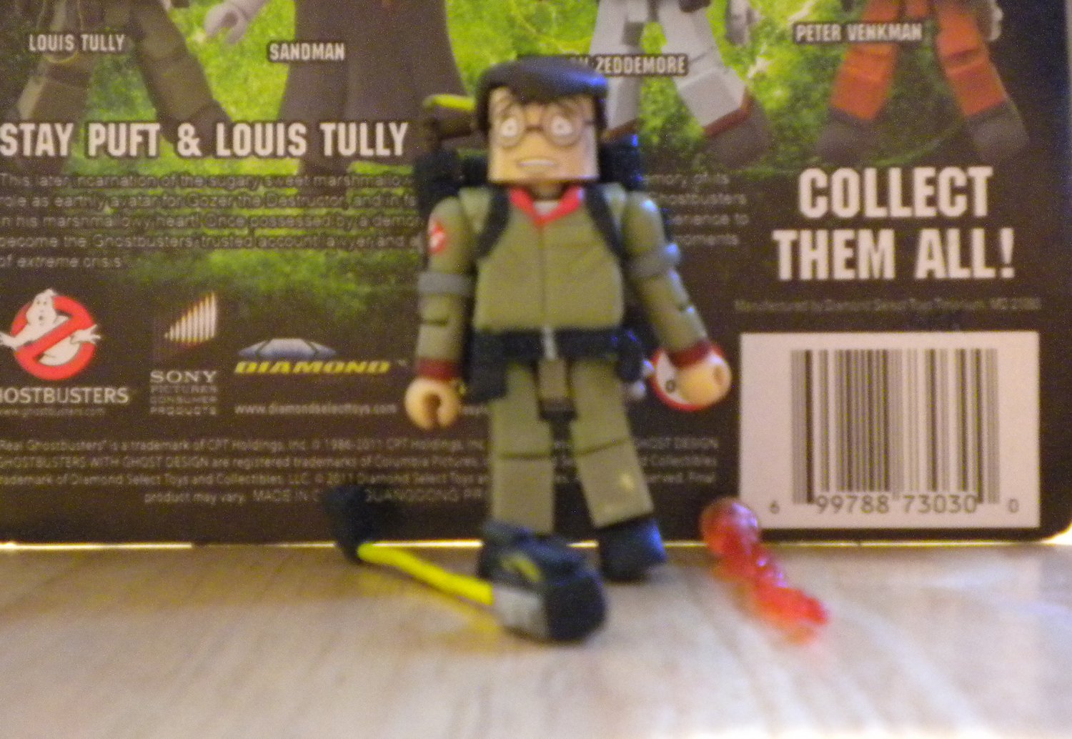 Minimates The Real Ghostbusters Louis Tully Figure