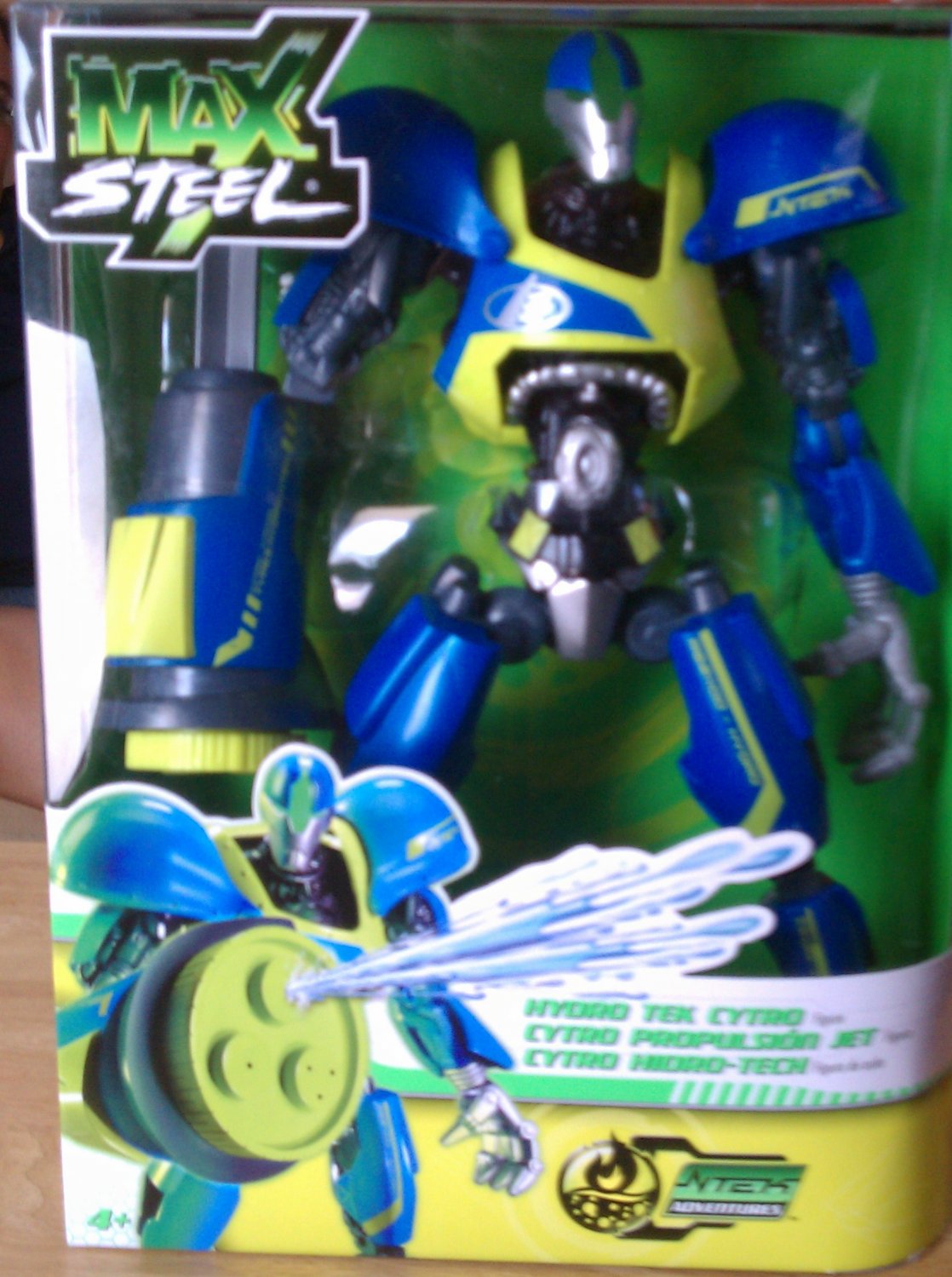 Mattel Max Steel N-Tek Adventures Hydro Tek Cytro Figure New Rare VHTF