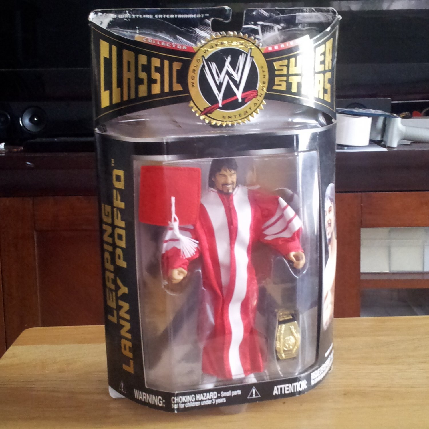 Leaping Lanny Poffo WWE Classic Superstars Series 15 by Jakks Pacific
