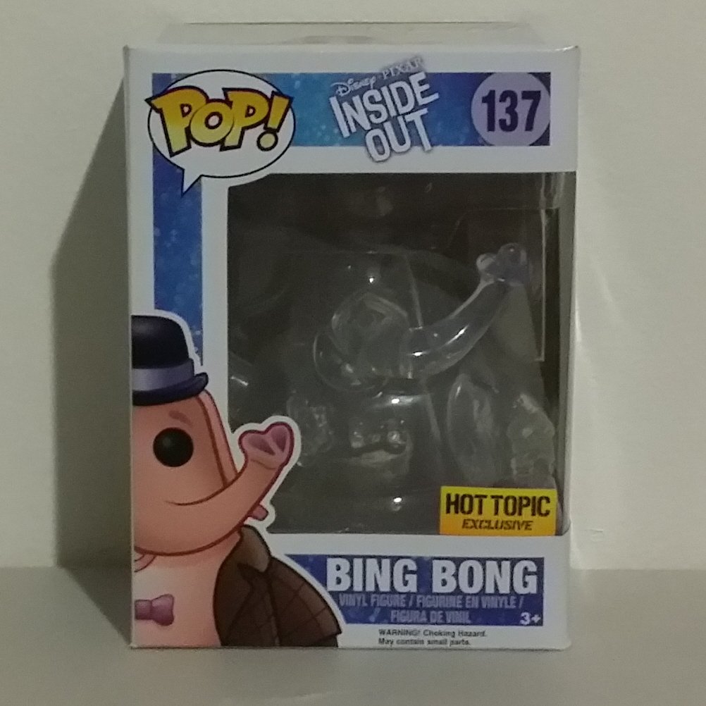 Funko POP! Disney Bing Bong from Inside Out Hot Topic Exclusive