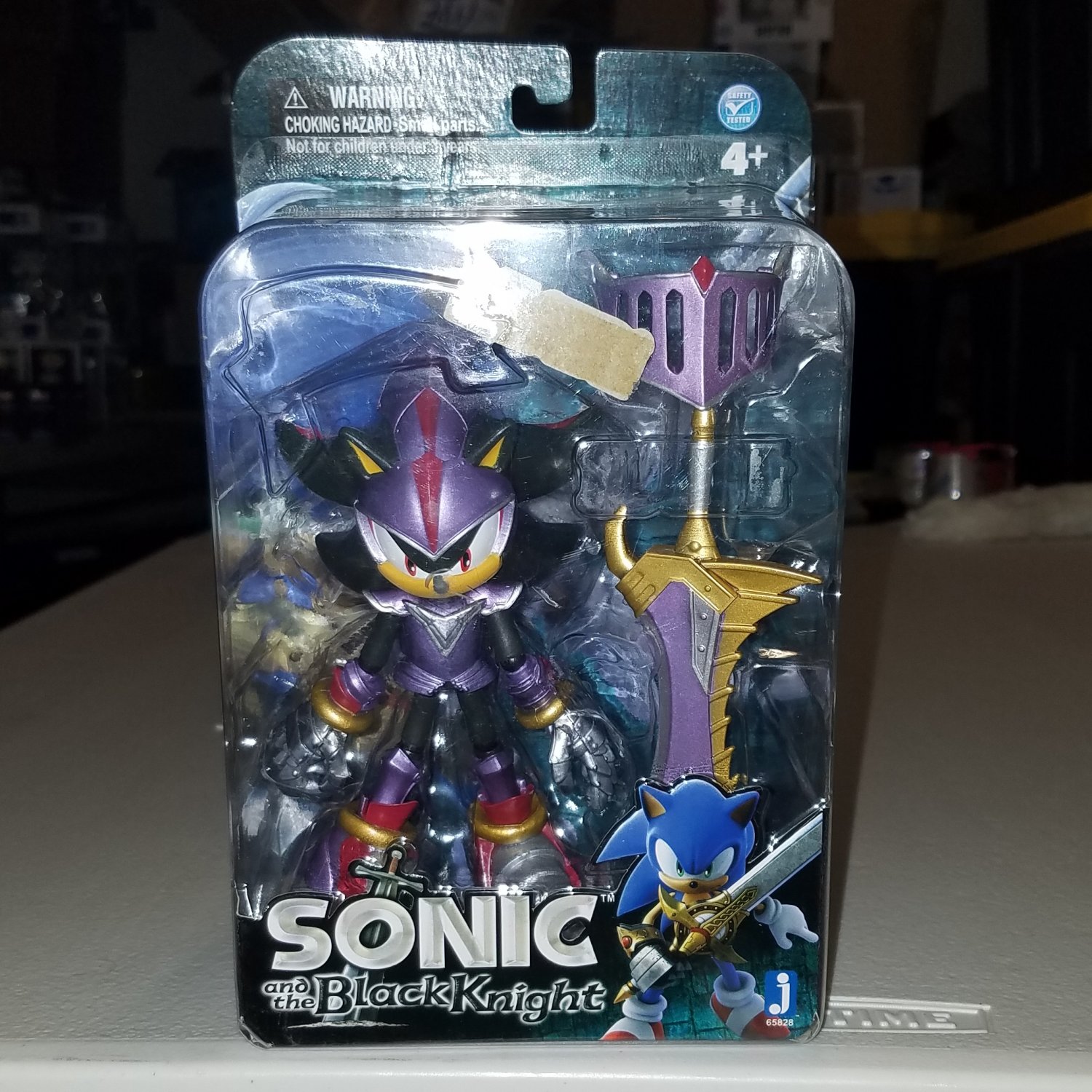 Sir Lancelot Shadow in Purple Armor and Sword from Sonic and the Black ...