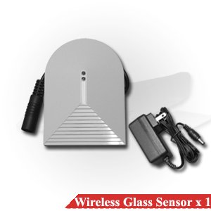 Wireless Glass Break Sensor Wire-free Glass Break Detector GB-001