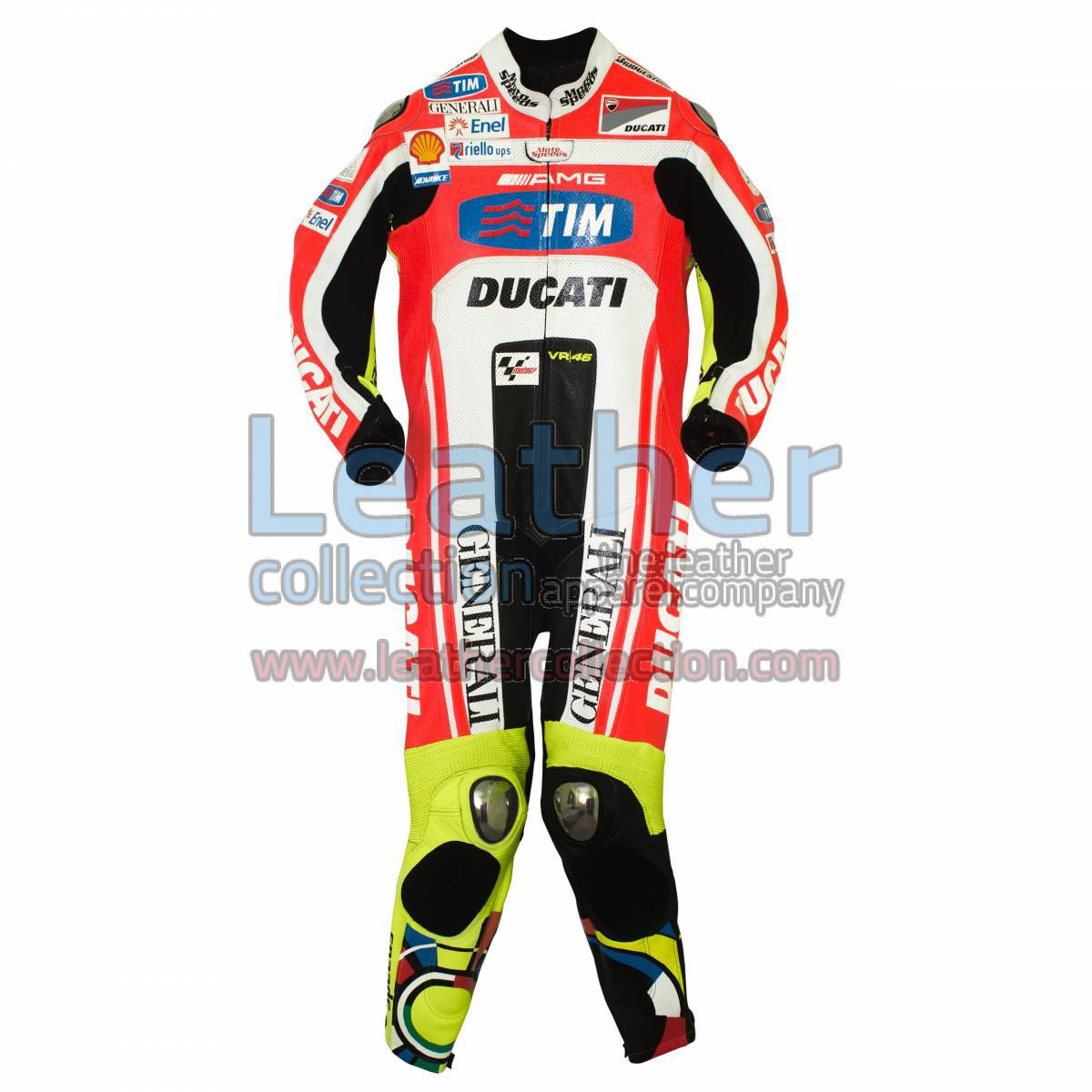 Valentino Rossi Ducati MotoGP 2011 Leathers