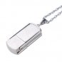 Stainless Steel Crystal USB2.0 Flash drive Necklace (8GB)