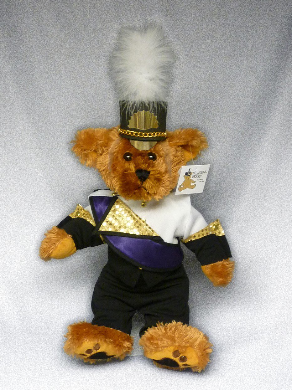 Blackstone-Millville HS Marching Band Uniform Teddy Bear