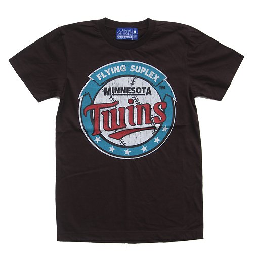 FLYING SUPLEX hot new design vintage style o neck t shirt FM12