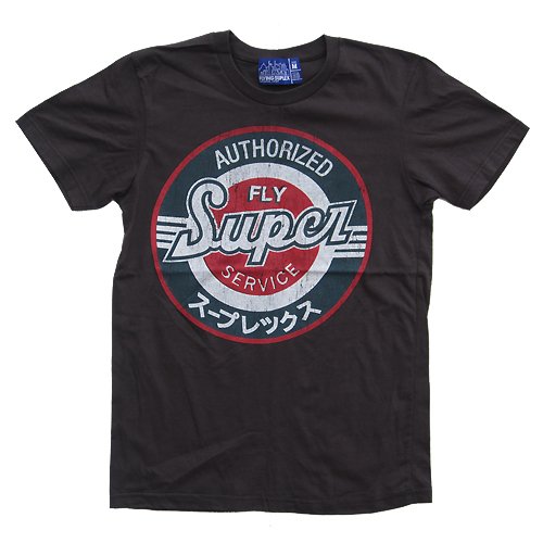 FLYING SUPLEX hot new design vintage style o neck t shirt FM20