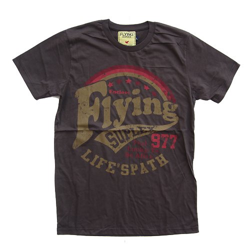 FLYING SUPLEX hot new design vintage style o neck t shirt FL11
